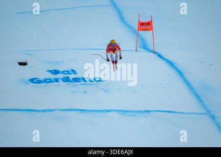 Niels Hintermann from Switzerland is in action during AUDI FIS Ski ...