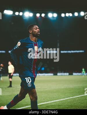 Ousmane DEMBELE of PSG during the French championship Ligue 1 football ...