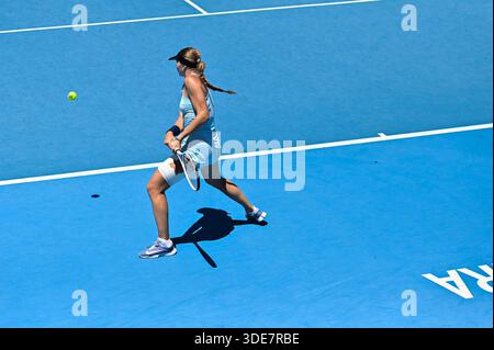 Canberra, Australia. 9 January 2026, player scoring/theme during the ...