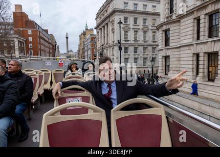 Shadow Chancellor of the Exchequer Mel Stride seen after his appearance ...