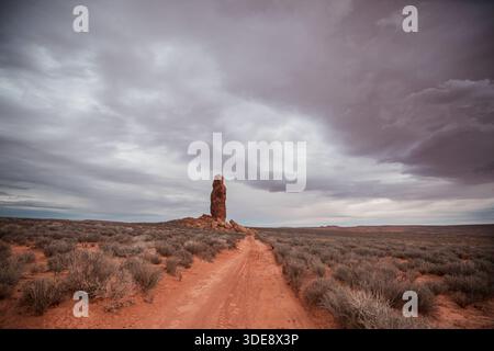 American landscapes- prairie and cliffs, Utah, USA Stock Photo - Alamy