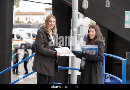 PANINIDAYS26 during the Serie A soccer match between Atalanta and ...