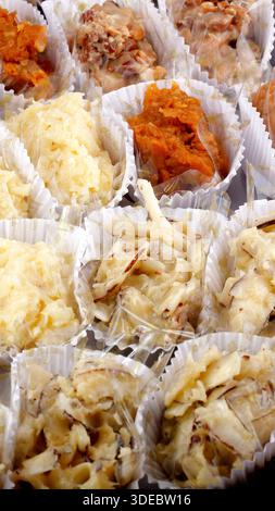 Cocada, traditional latin american coconut candy with grated coconut ...