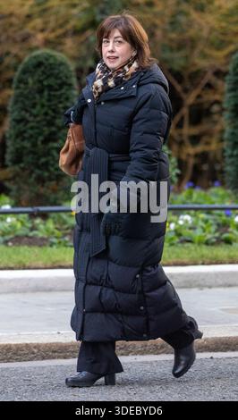 Deputy Leader of the Labour Party Lucy Powell arrives for a Cabinet ...