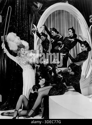 LUCILLE BALL with the Panther Girls in the Merry-Go-Round sequence of ...