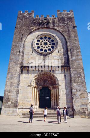 Church San Nicolas de Portomarin Stock Photo - Alamy