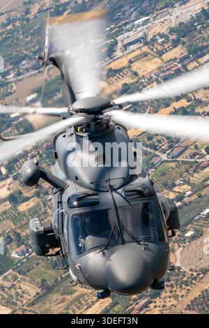 Italian Air Force Leonardo HH-139B displaying at the Royal ...