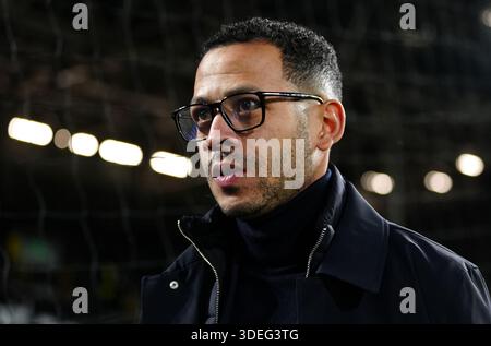 Chelsea manager Liam Rosenior before the Premier League match at ...