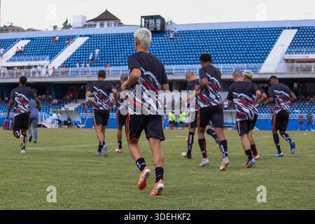 Sorocaba, Brazil. 07th Jan, 2026. 0 for the São Paulo team, but in the ...