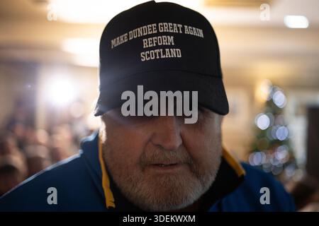 Reform UK rally, in Falkirk, Scotland, 6 December 2025 Stock Photo - Alamy