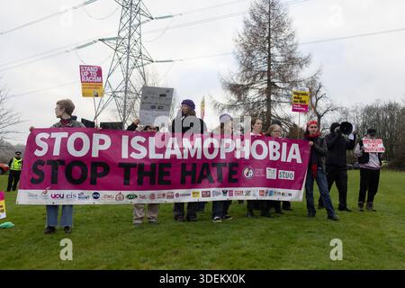 Reform UK rally, in Falkirk, Scotland, 6 December 2025 Stock Photo - Alamy