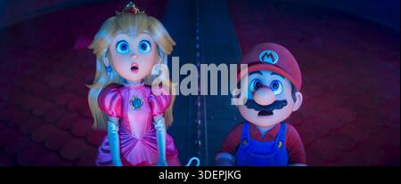 The Super Mario Bros Movie Mario Stock Photo - Alamy