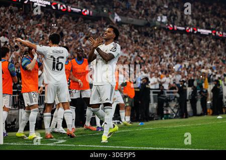 Jeddah, Saudi Arabia. 8th Jan 2025; Gonzalo Garcia and Rodrygo Goes ...