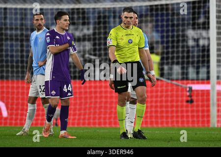 Rome, Italy. 19th Jan, 2026. Olimpico Stadium, Rome, Italy - Petar ...