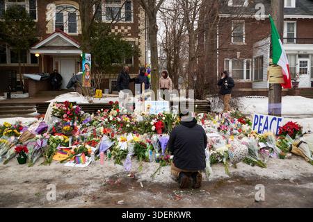 Renee Good Memorial. Ms Good was a US citizen fatally shot on January ...