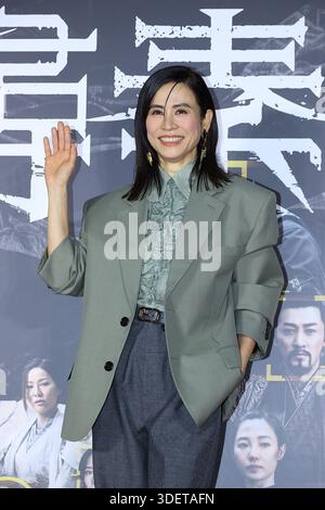 TAIPEI, CHINA - JANUARY 9, 2026 - Actress Jessica Hester Hsuan attend ...