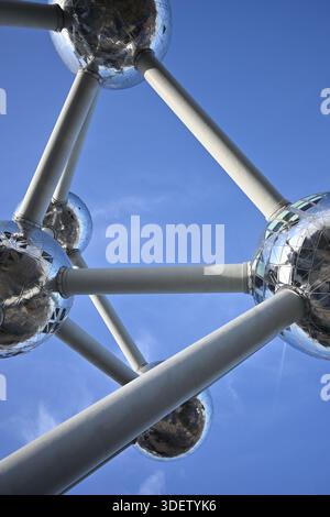 Retro Futurism in the form of the Brussels iconic Atomium landmark from ...