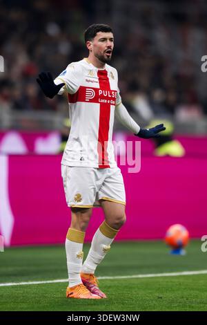 Aaron Martin of Genoa CFC during the Italian Serie A, football match ...