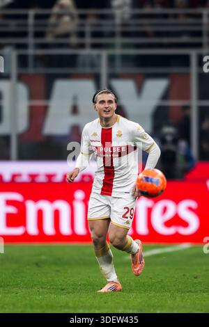 Lorenzo Colombo (Genoa CFC) during Genoa CFC vs Bologna FC, Italian ...