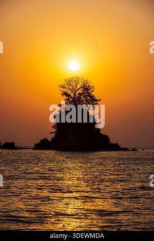 Spectacular views from Amaharashi Coast in Toyama Prefecture Stock ...