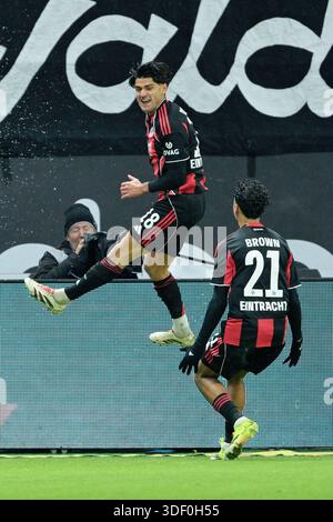 Nathaniel Brown (Frankfurt) Frankfurt, January 9, 2026, Football ...