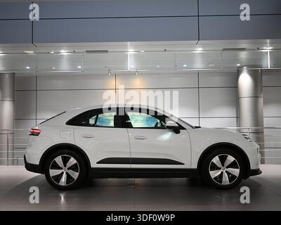 White Porsche Macan 4 Electric 2026 Exterior and Interior Details 2026 ...