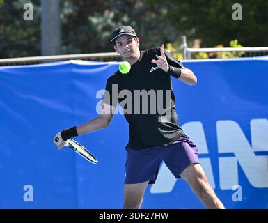 Canberra, Australia. 7 January 2026, Rafael Jodar during the Canberra ...
