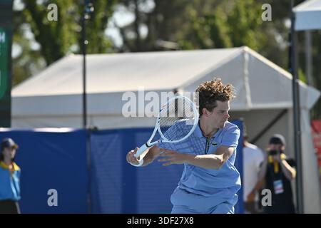 Canberra, Australia. 10 January 2026, Rafael Jodar during the Canberra ...