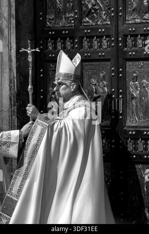 Vatican City, Vatican, 06 January 2026. Pope Leo XIV closes the Holy ...