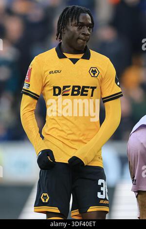 Wolverhampton Wanderers' Mateus Mane during the Premier League match at ...