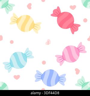 colorful birthday seamless pattern perfect for gift wrap, gift bag and ...