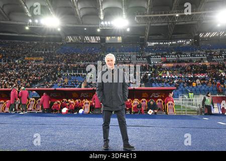 Olimpico Stadium, Rome, Italy - Giampiero Gasperini head coach of AS ...