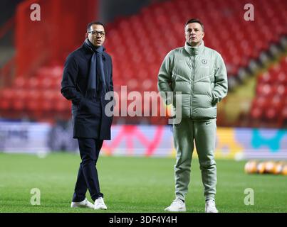 Chelsea assistant manager Justin Walker before the Carabao Cup semi ...