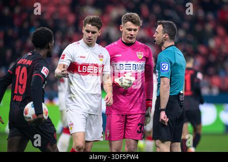 Ramon Hendriks (Stuttgart) Leverkusen, January 10, 2026, Football ...