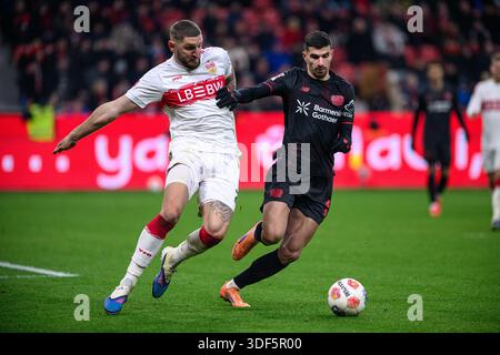 Martin Terrier (Leverkusen) Leverkusen, January 10, 2026, Football ...