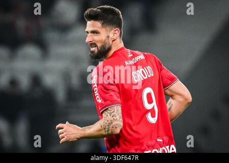 Olivier GIROUD of Lille during the French Cup, round of 32 football ...