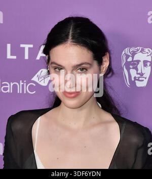 Eva Victor attends the 2026 BAFTA Tea Party at Four Seasons Hotel Los ...