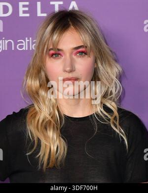 Imogen Poots attends the 2026 BAFTA Tea Party at Four Seasons Hotel Los ...