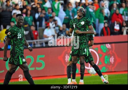 MARRAKECH, MOROCCO - JANUARY 10: Nigeria Victor Osimhen, Akor Adams ...