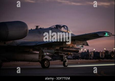 U.S. CENTRAL COMMAND AREA OF RESPONSIBILITY (Jan. 10, 2026) U.S. Airmen ...