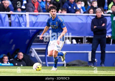Lucas of Real Oviedo during the La Liga EA Sports match between FC ...