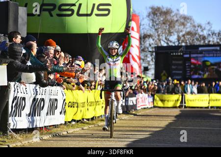 Sara Casasola (ITA/CRELAN-CORENDON) in action during Campionati ...