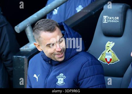 Southampton manager Tonda Eckert before the Sky Bet Championship match ...