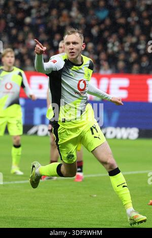 Maximilian Beier (Dortmund) Frankfurt, January 9, 2026, Soccer ...