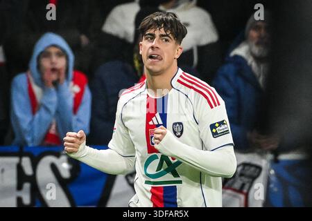 Alfonso MOREIRA of Lyon during the French Cup, round of 32 football ...