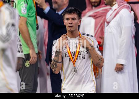 Franco Mastantuono seen during Spanish Supercup Final game between ...