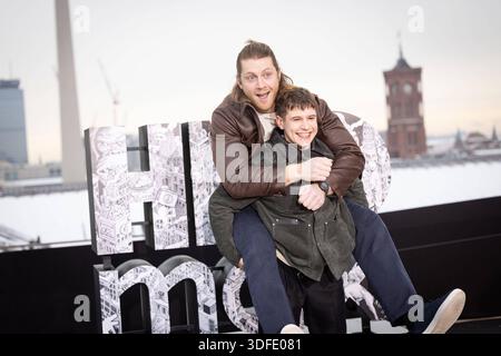 Peter Claffey, Shaun Thomas Photocall of HBO Max Italia Hotel De La ...