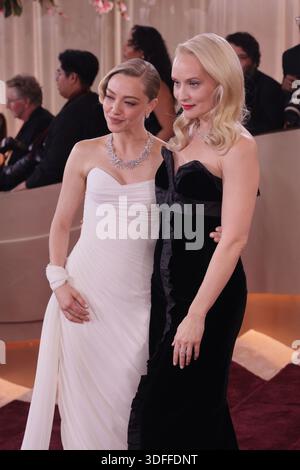 Amanda Seyfried attends the 83rd annual Golden Globe Awards at The ...