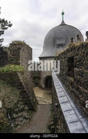Burg Stolpen, Saxony, Germany. Medieval fortress on a basalt mountain ...