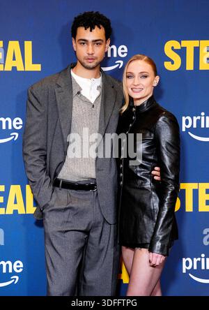 Sophie Turner and Archie Madekwe attend the Steal special screening at ...